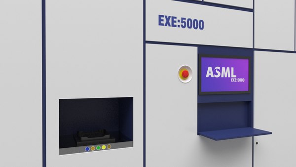 ASML EXE 5000 EUV光刻机3D模型 - TurboSquid 2163694