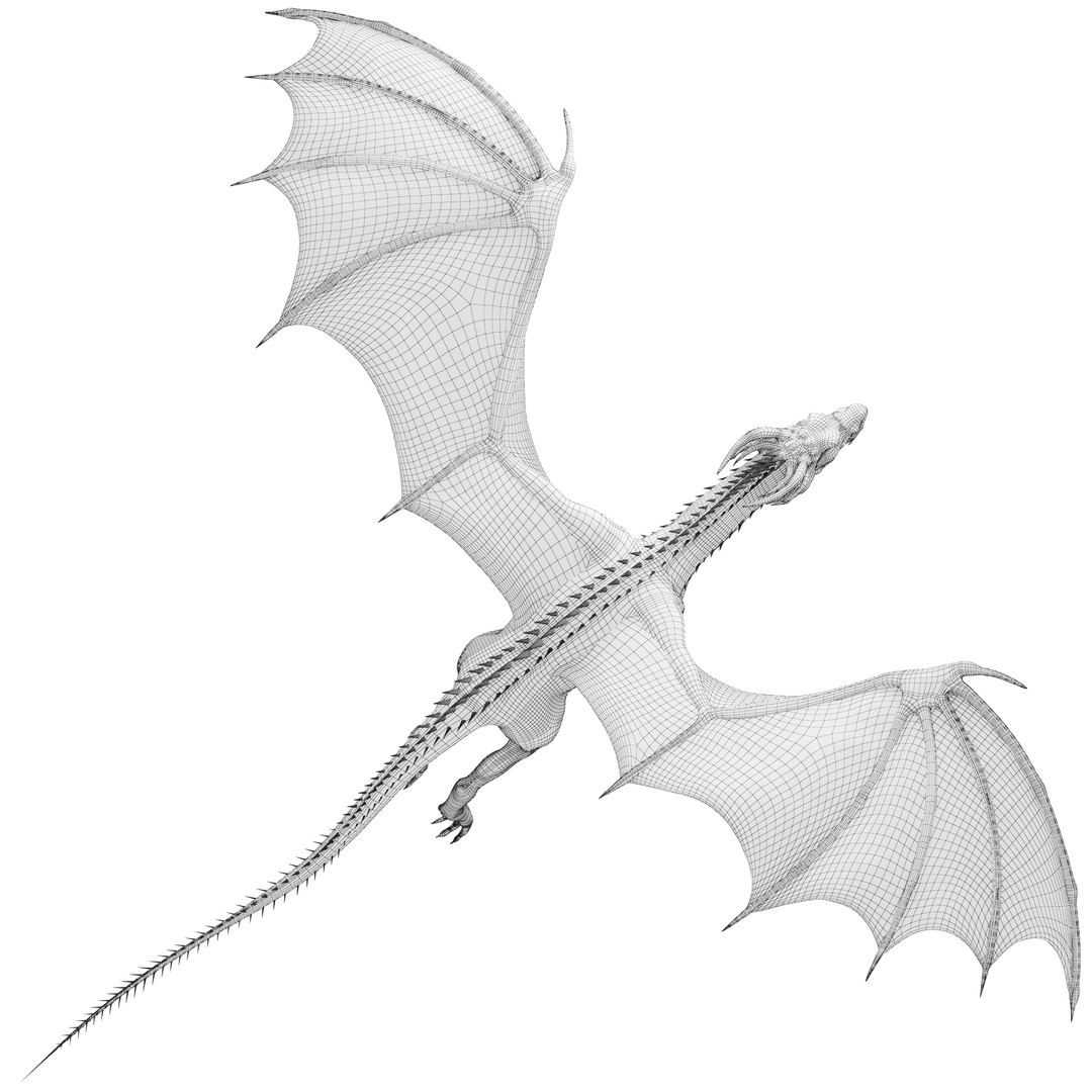 Dragon Model - TurboSquid 1420577