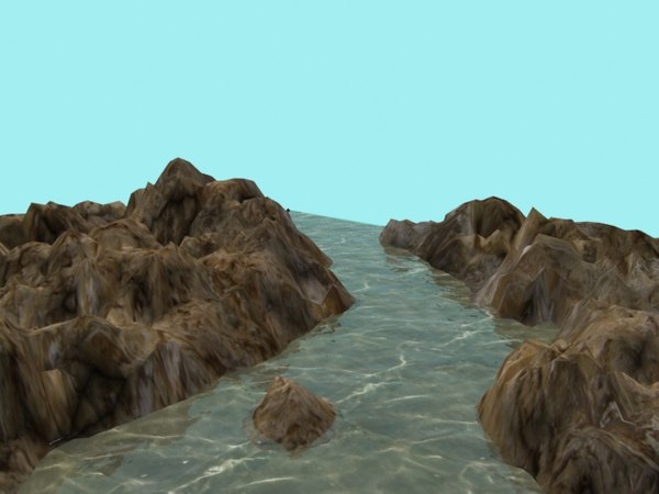 Low Poly River 3D Models for Download | TurboSquid