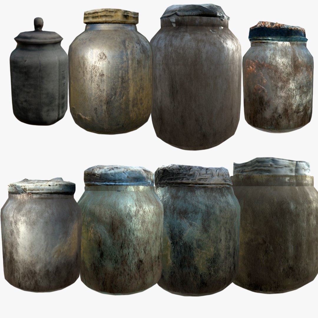 JARS Old (PROPS) 3D Model - TurboSquid 2432123
