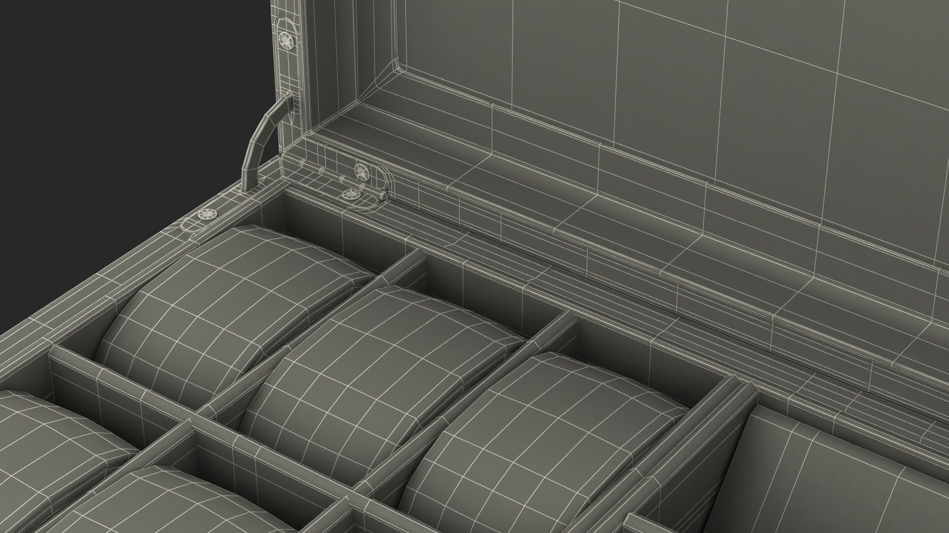 Box For Watches And Glasses 3D Model - TurboSquid 2024602