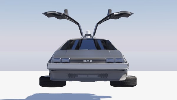 Delorean 3D model - TurboSquid 1668227