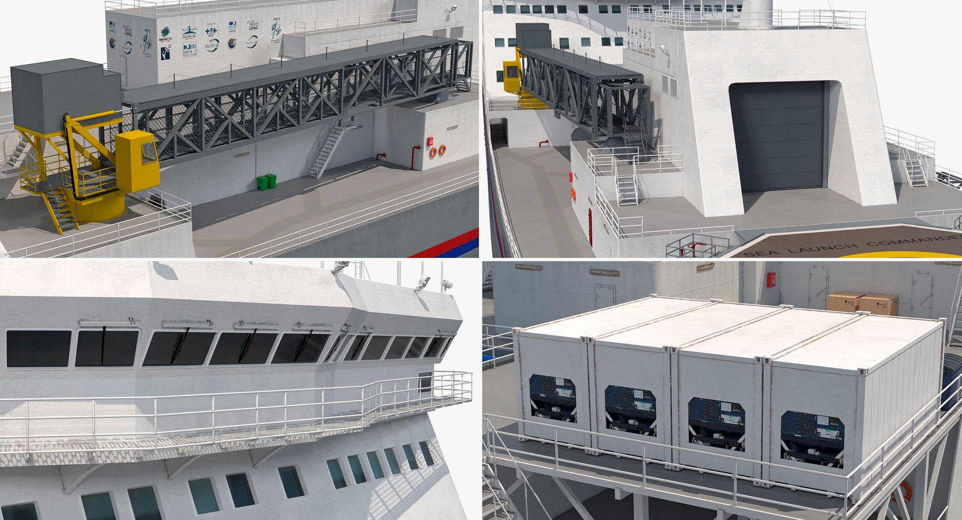 3D command ship sea launch - TurboSquid 1240833