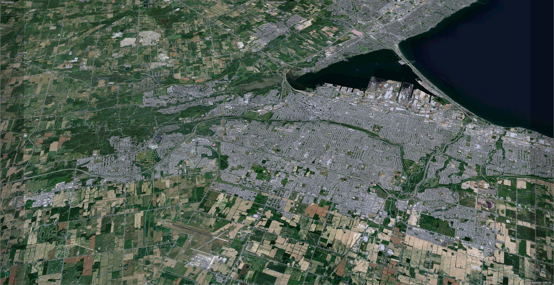 Hamilton Ontario Canada Model - TurboSquid 1719029