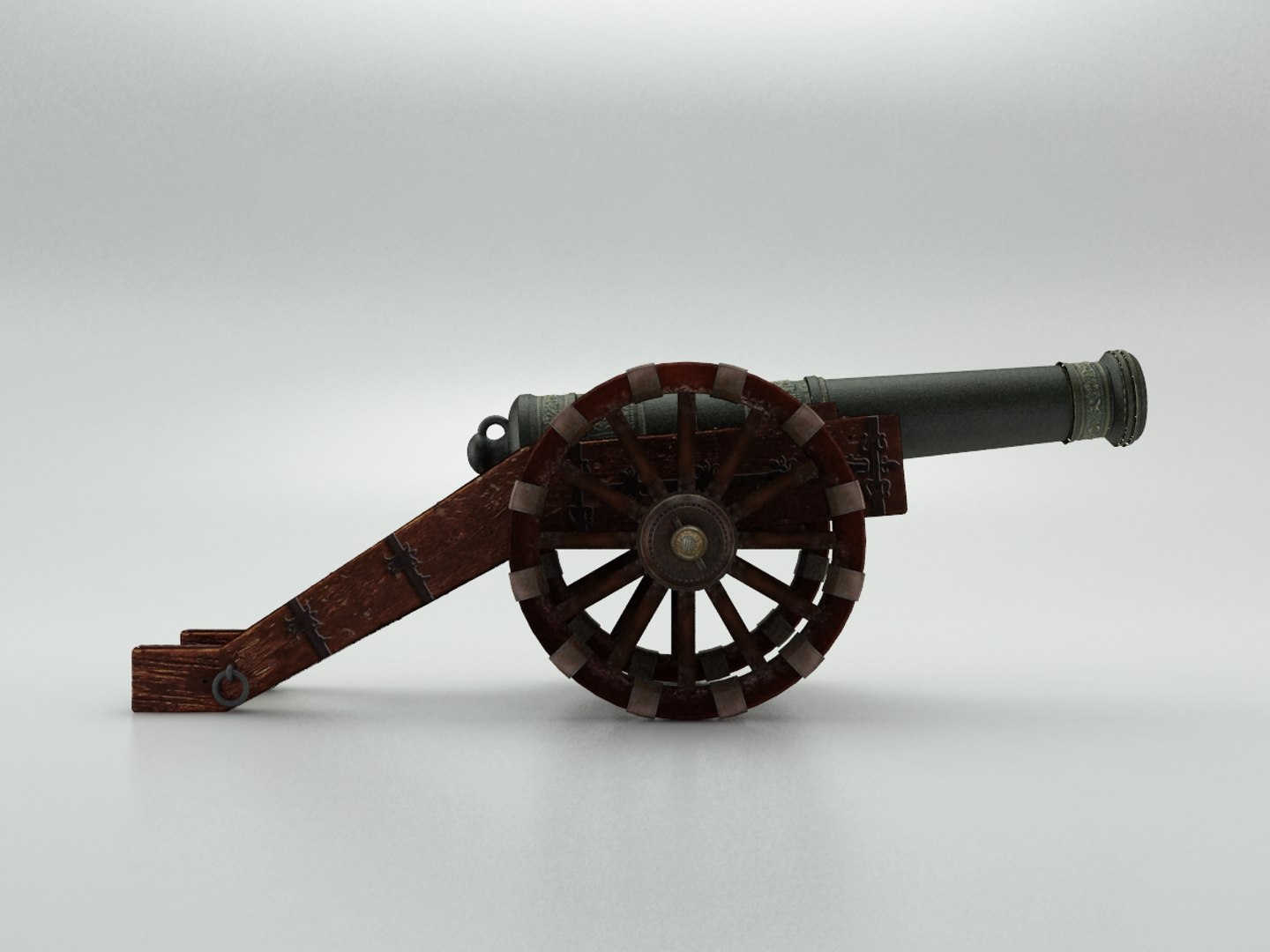 3d Model Cannon