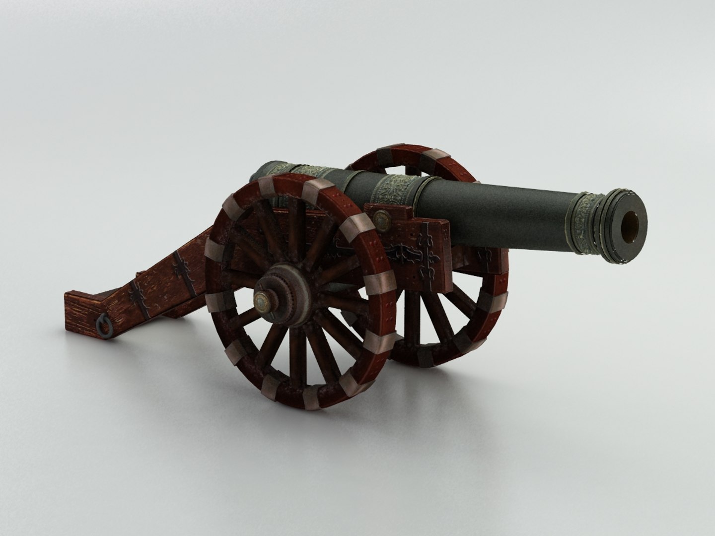 modelo 3d Cannon mod02 - TurboSquid 791958