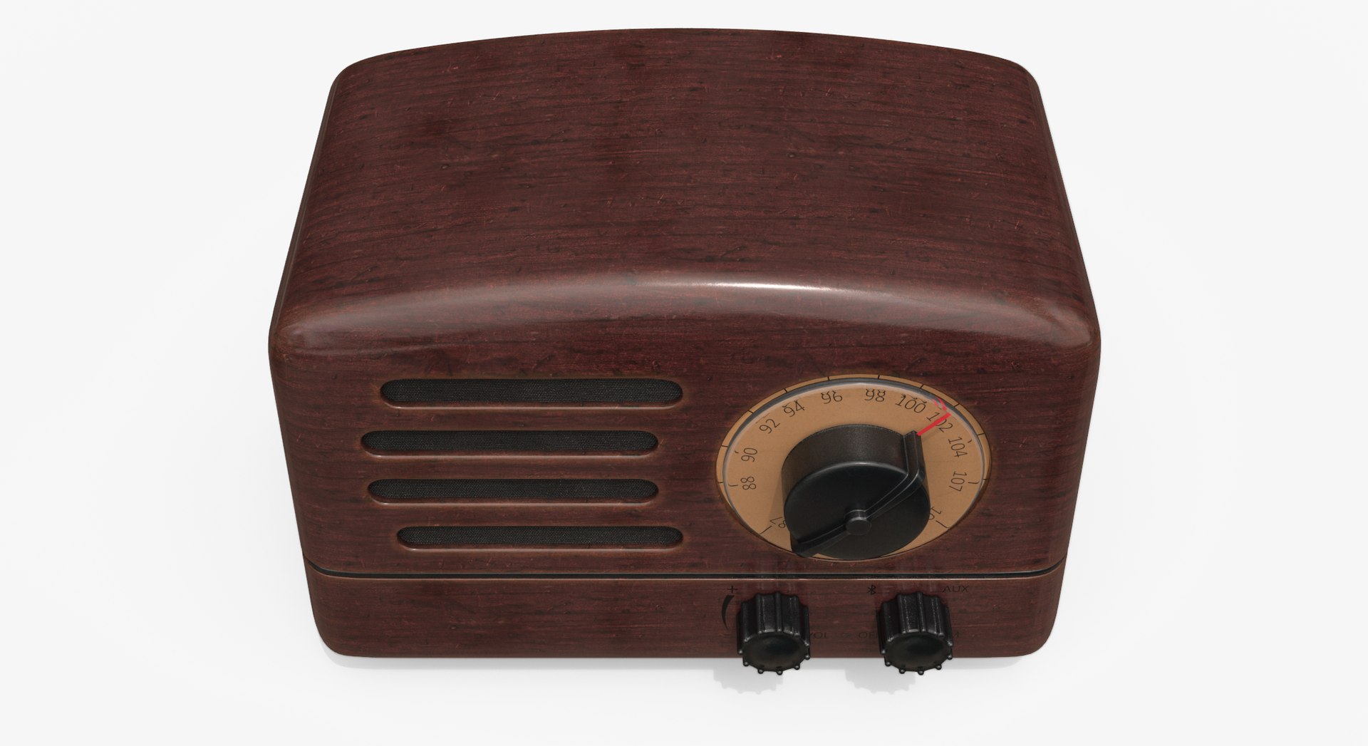 Retro Style Bluetooth Radio 3D - TurboSquid 1299769