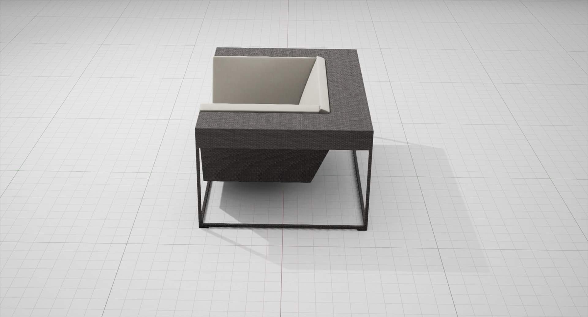 dedon zofa chair ue4 3d x