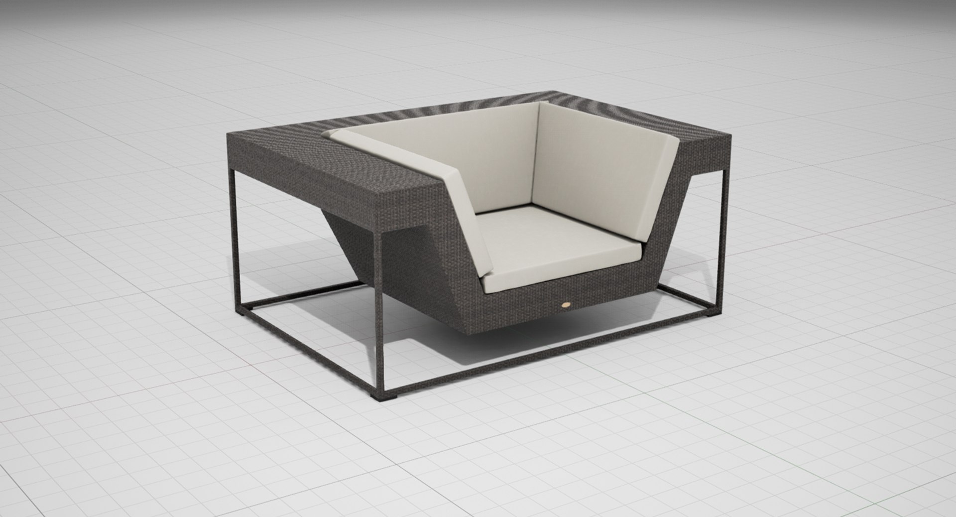 dedon zofa chair ue4 3d x