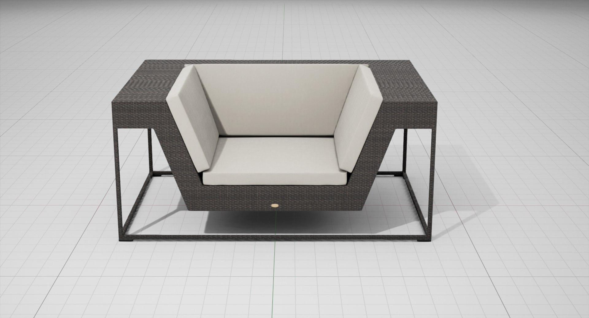 dedon zofa chair ue4 3d x