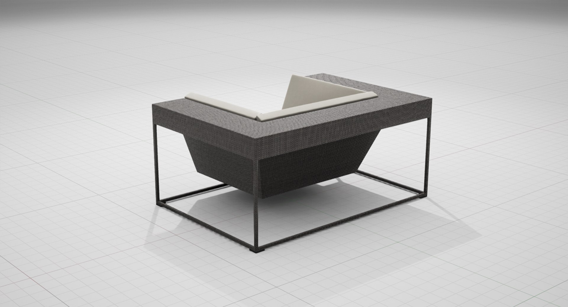 dedon zofa chair ue4 3d x