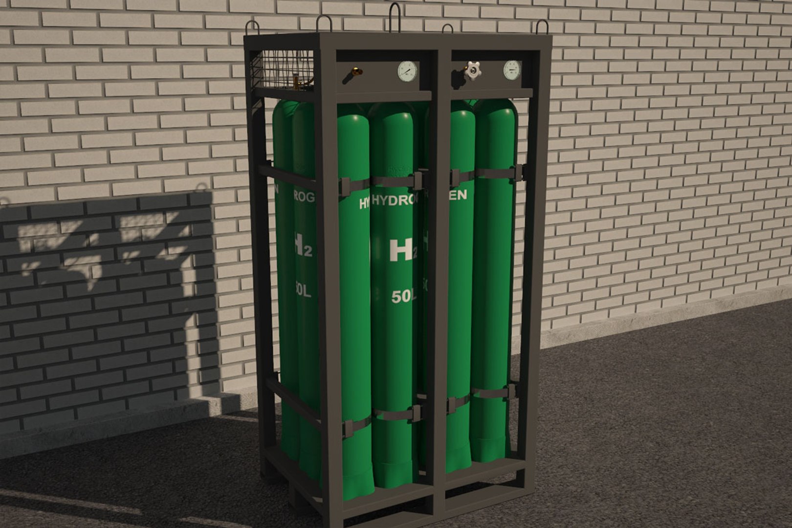 Hydrogen 3D model - TurboSquid 1447132