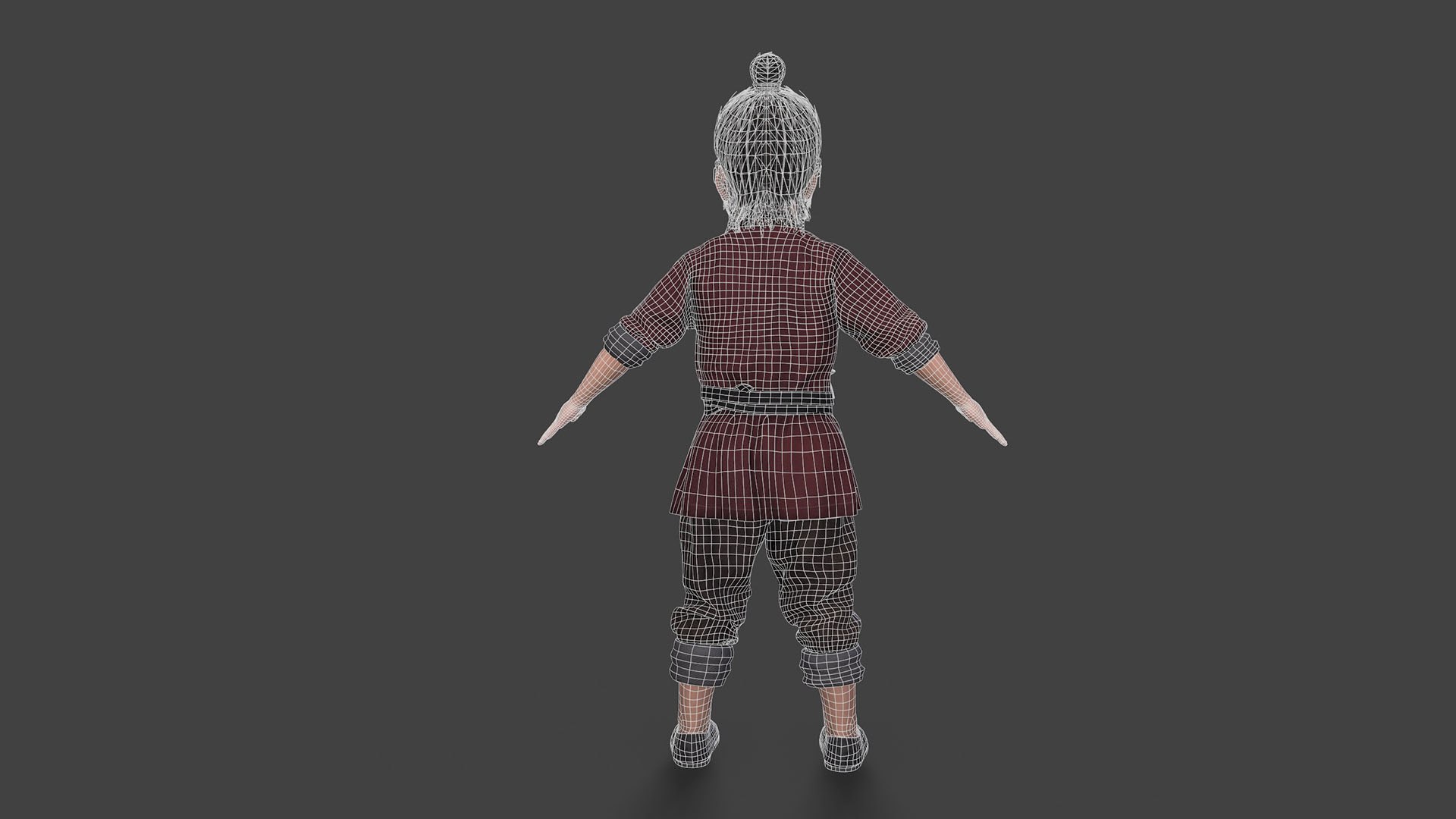 Chinese Children 3D Model - TurboSquid 2213827