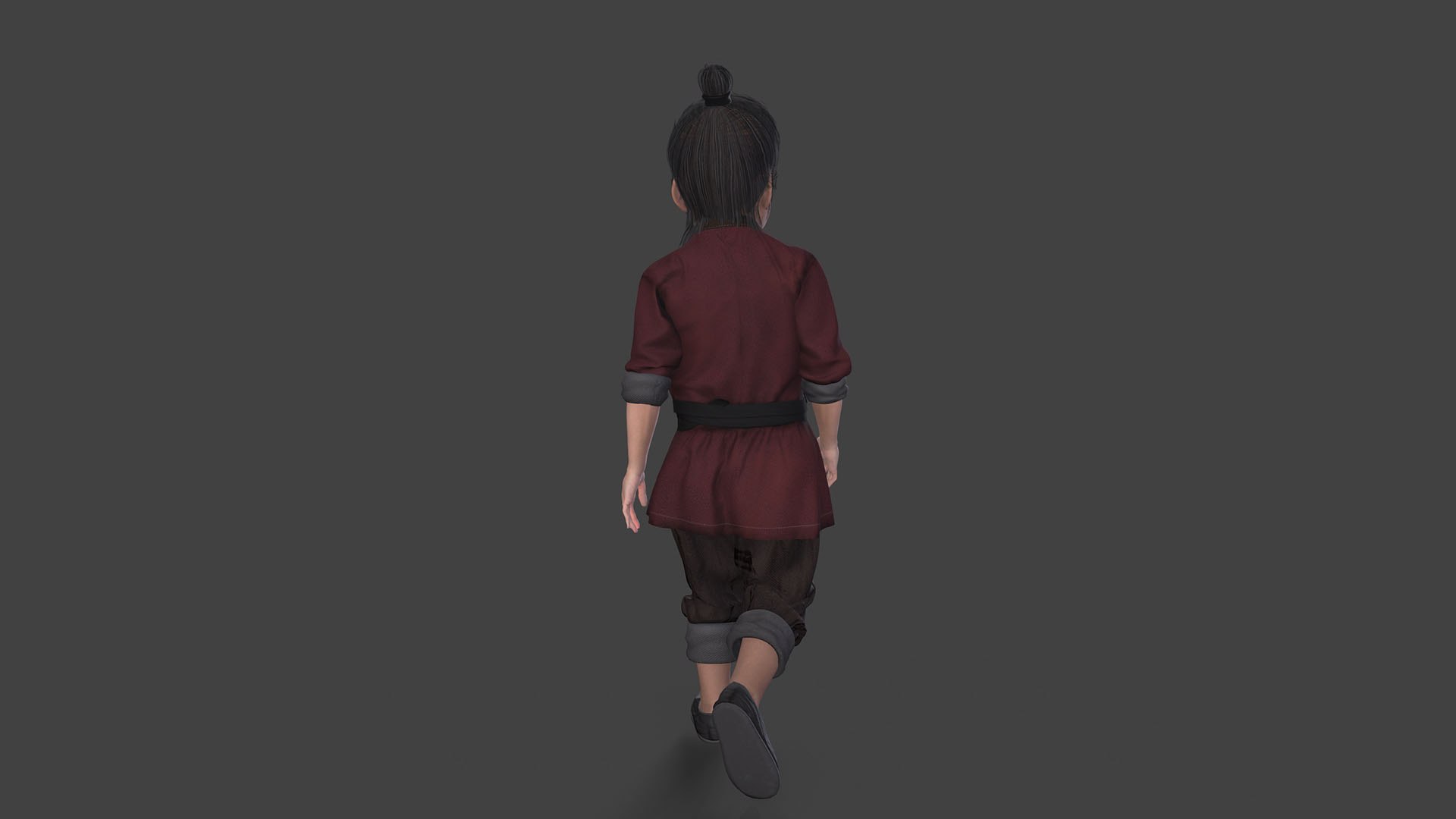 Chinese Children 3D Model - TurboSquid 2213827