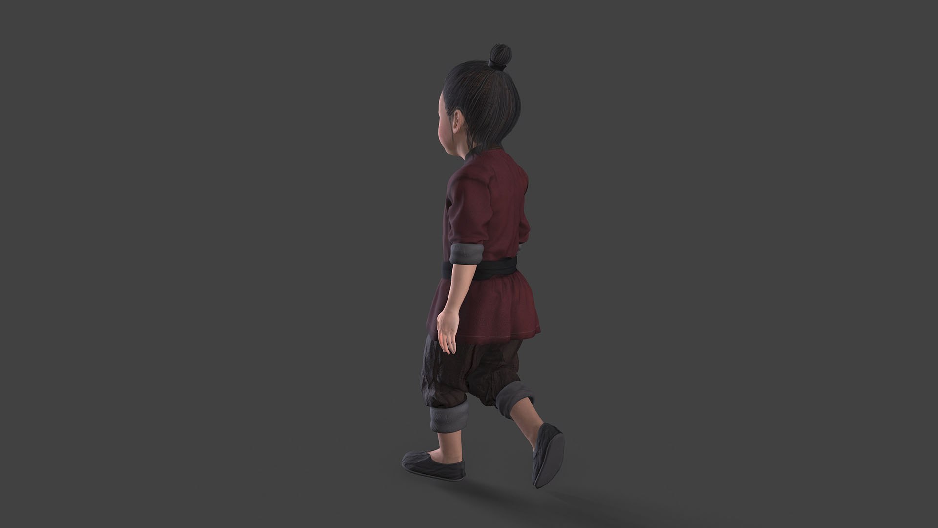 Chinese Children 3D Model - TurboSquid 2213827