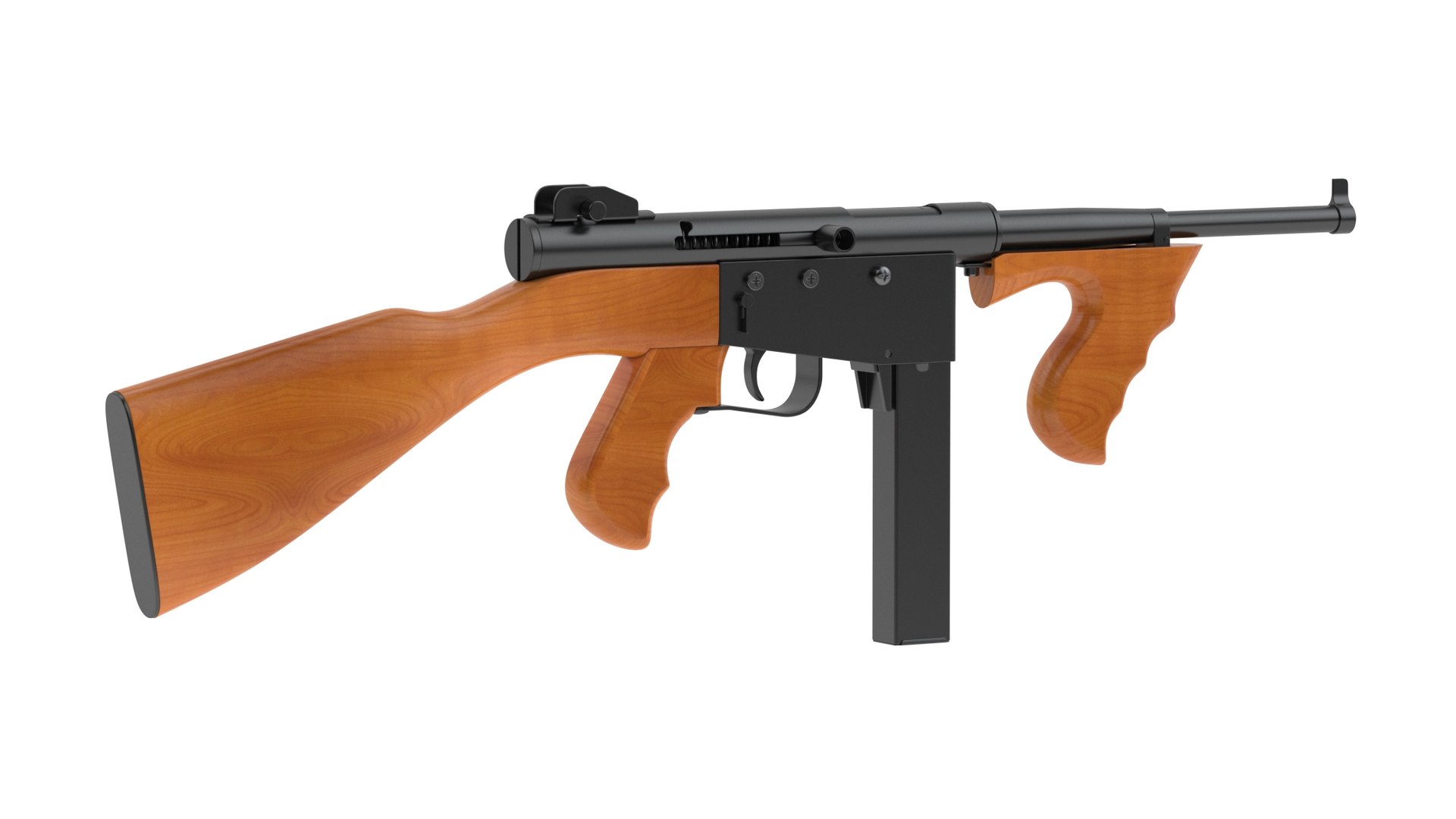 3D Ingram Model 6 Submachine gun model - TurboSquid 1993180