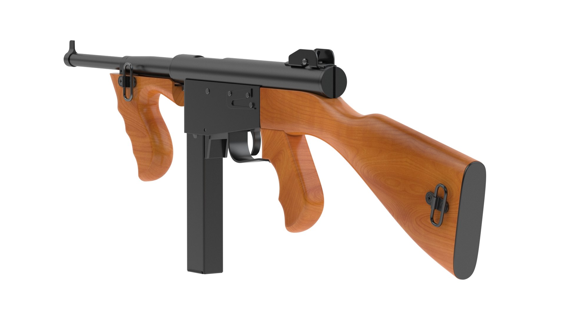 3D Ingram Model 6 Submachine Gun Model - TurboSquid 1993180