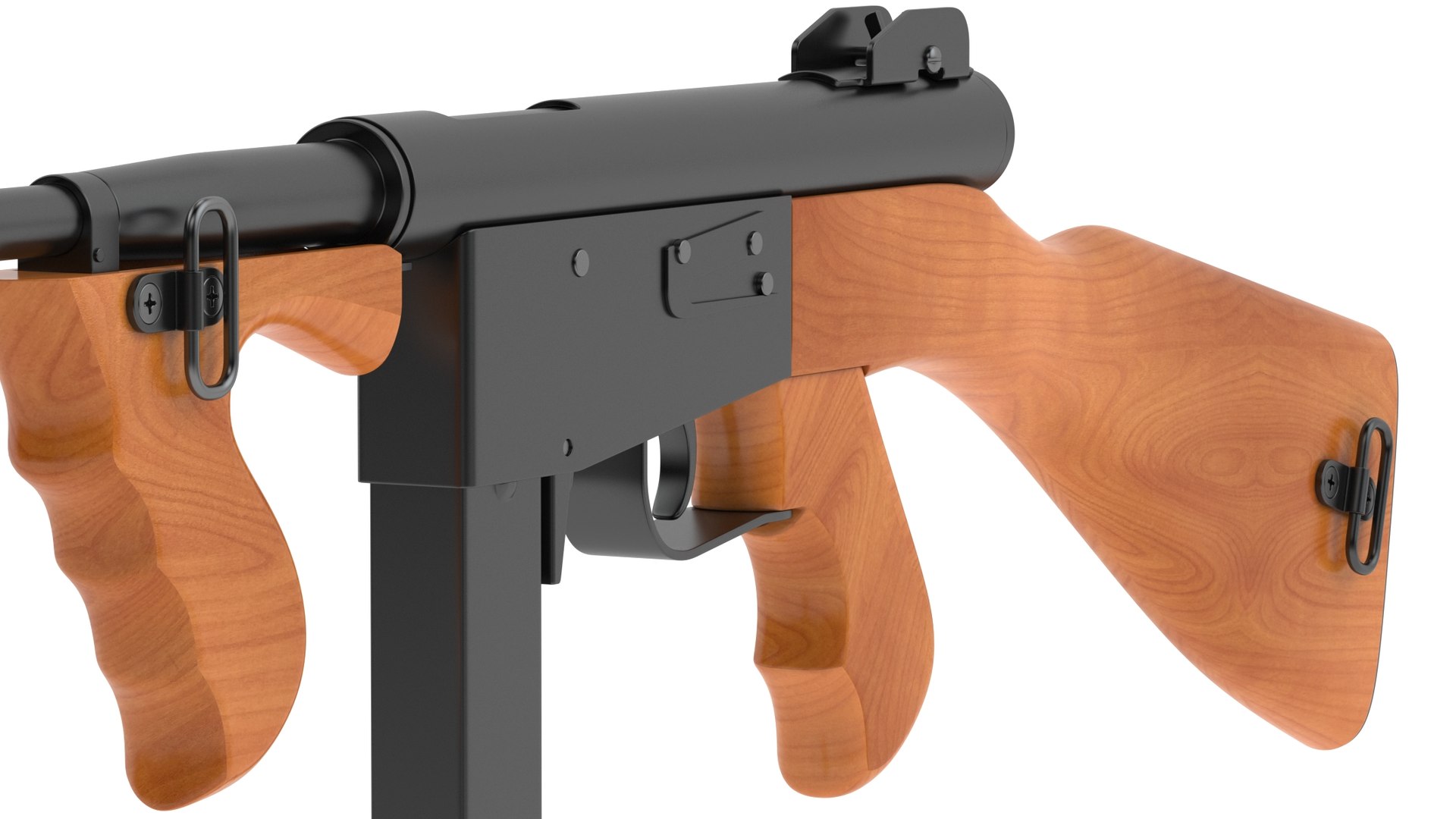 3D Ingram Model 6 Submachine Gun Model - TurboSquid 1993180