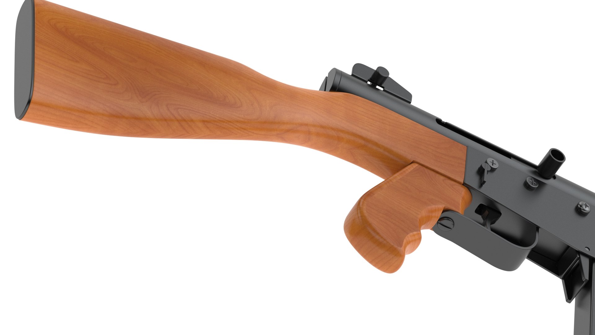 3D Ingram Model 6 Submachine Gun Model - TurboSquid 1993180