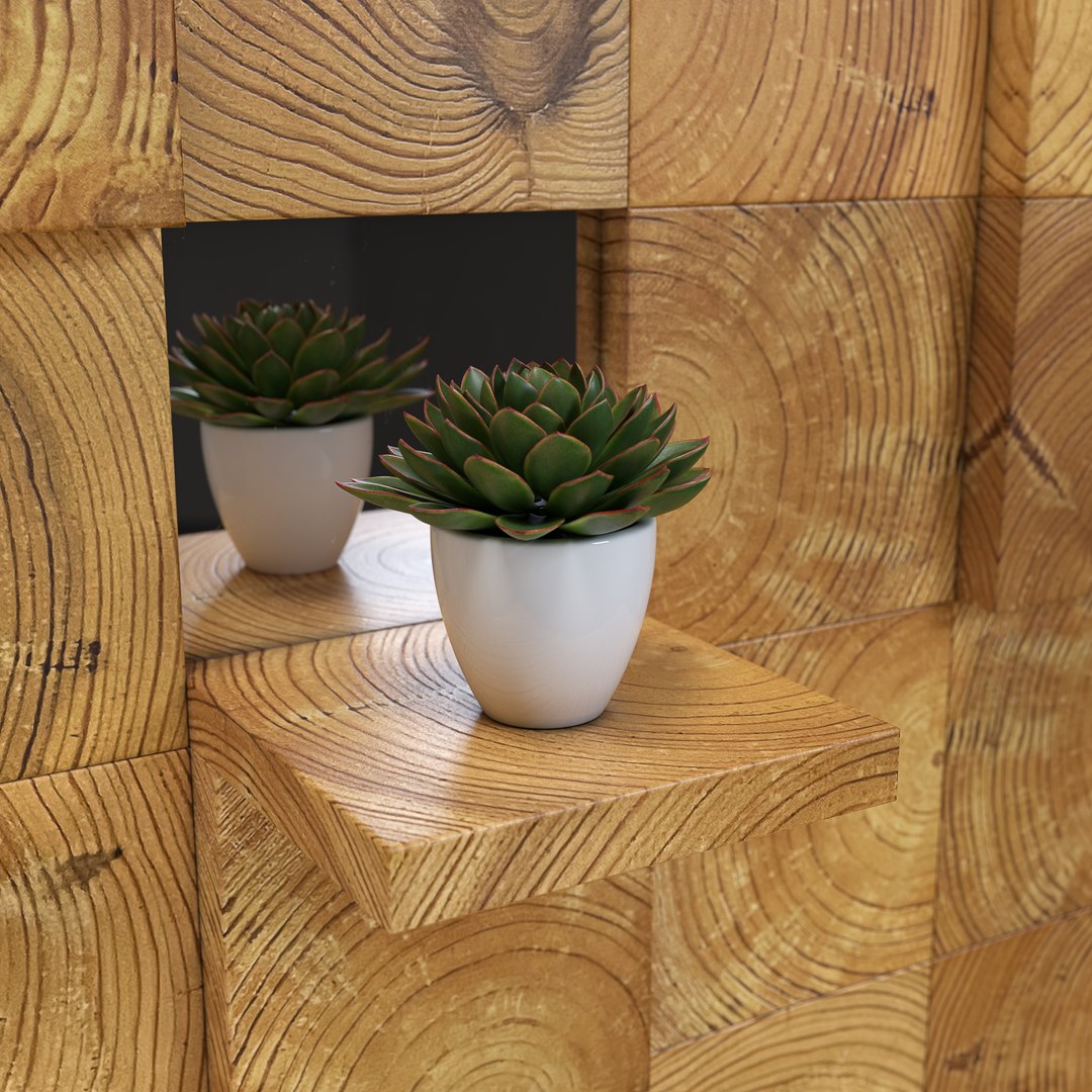 3D Wood Panel Model - TurboSquid 1993045