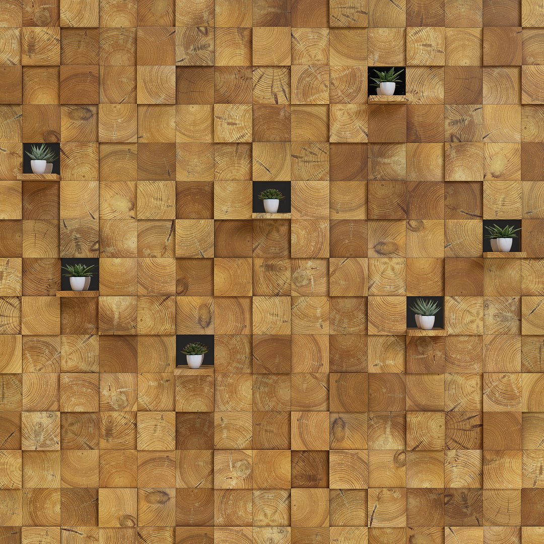 3D Wood Panel Model - TurboSquid 1993045