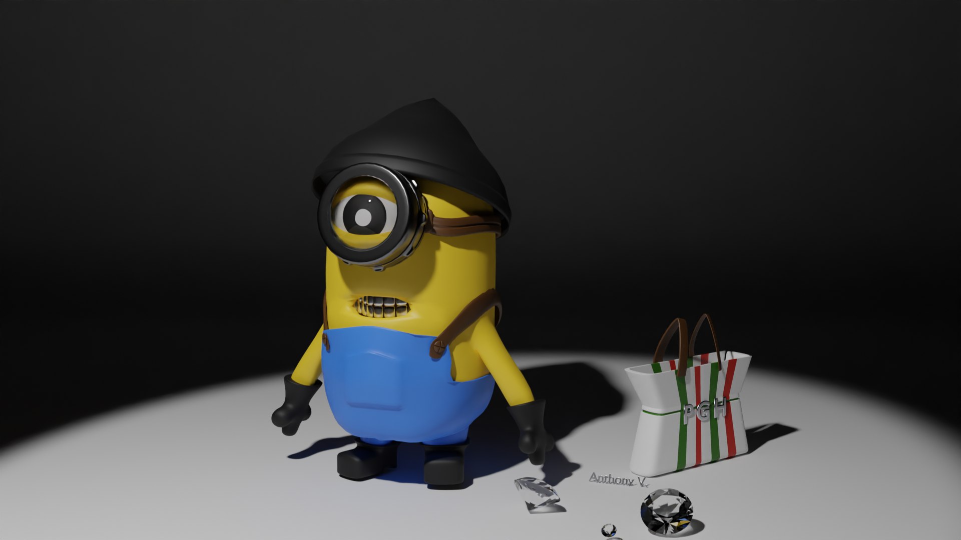 Free 3D Minion - TurboSquid 1964275