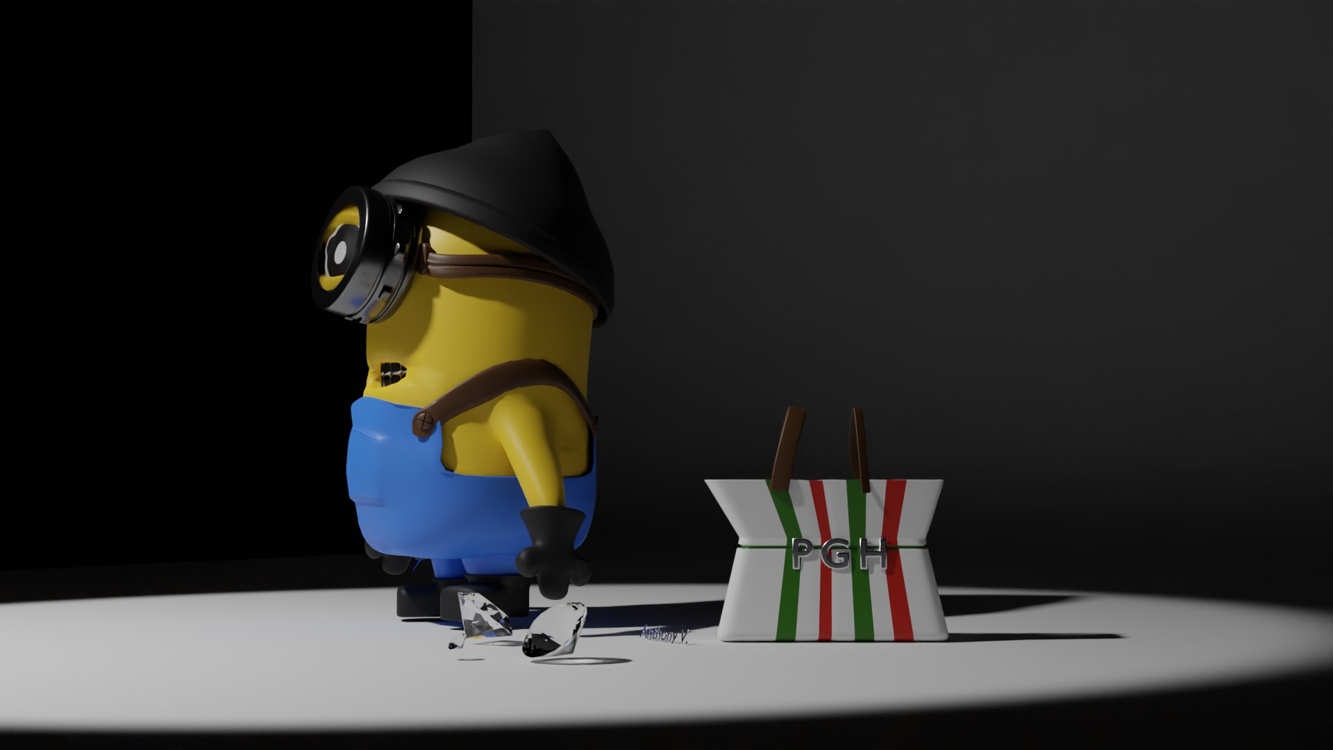 Free 3D Minion - TurboSquid 1964275