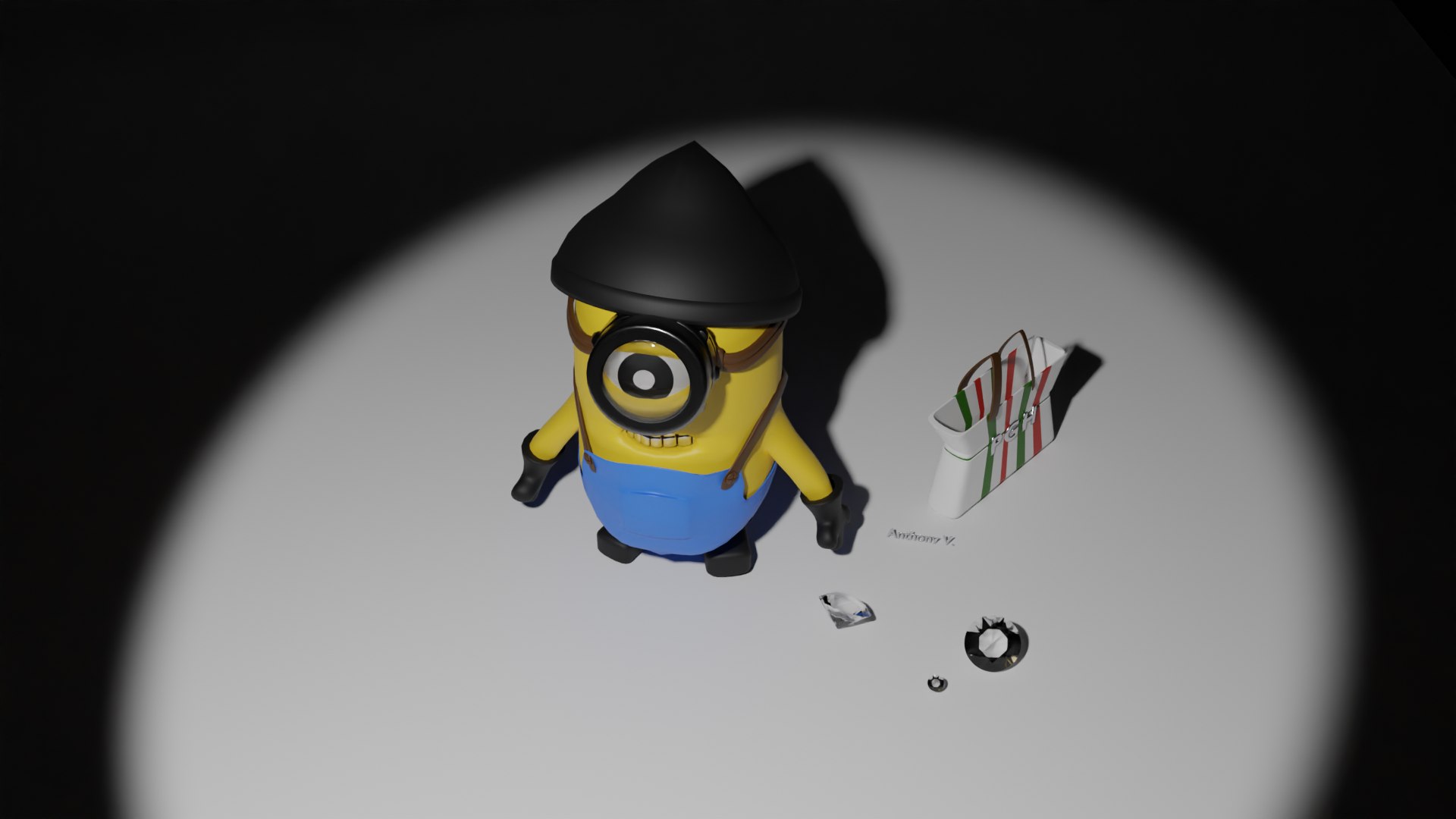 Free 3D Minion - TurboSquid 1964275