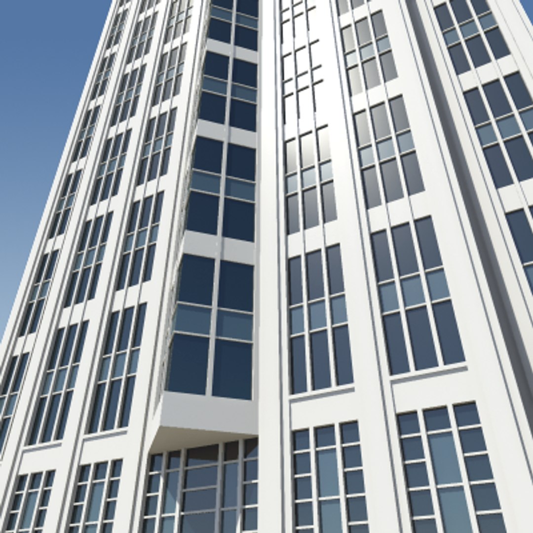 building city 3d dxf