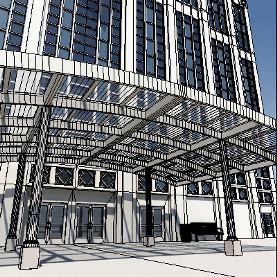 building city 3d dxf