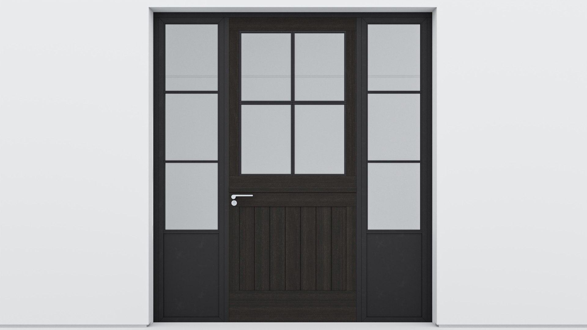 3D Aluminium Door 163 Model - TurboSquid 2034062