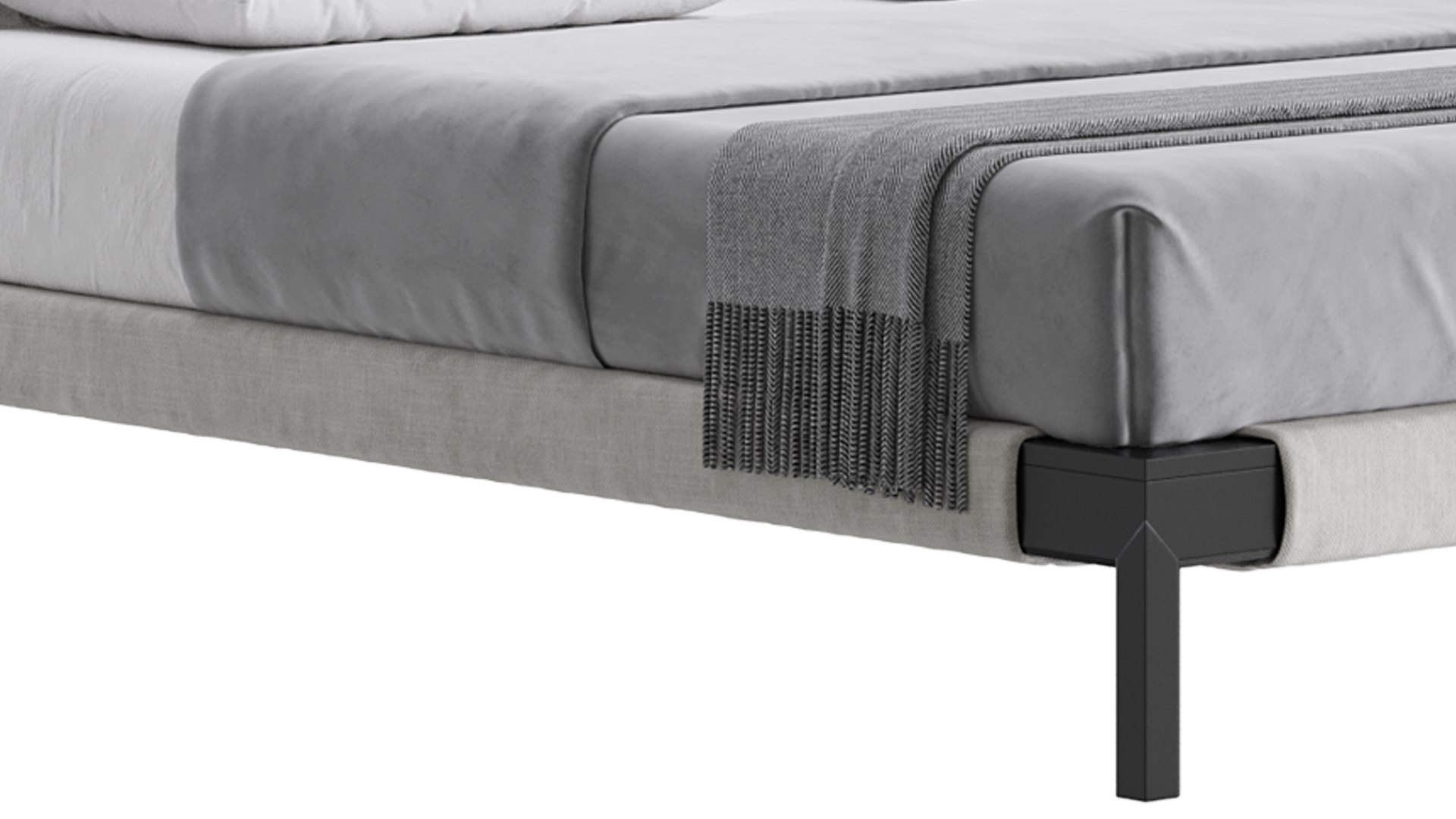 Cortina Bed 3D Model - TurboSquid 2191808