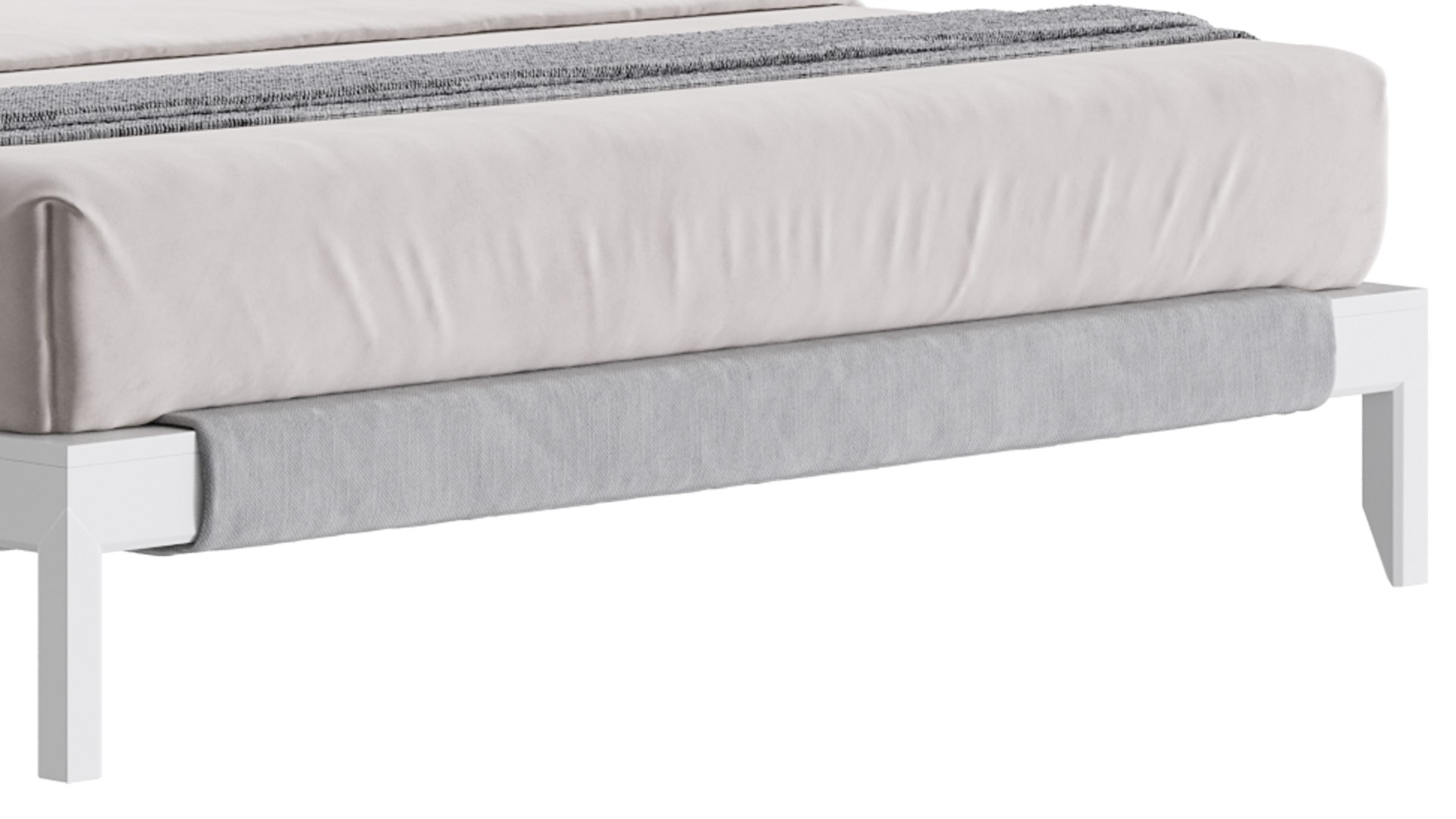 Cortina Bed 3D Model - TurboSquid 2191808