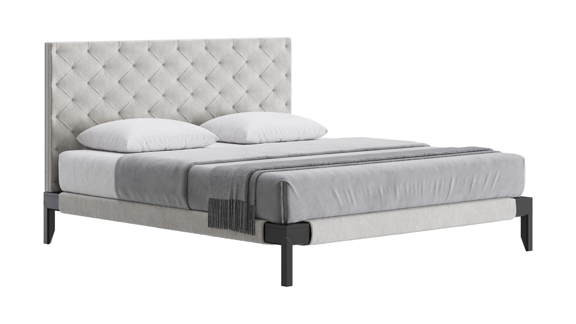 Cortina Bed 3D Model - TurboSquid 2191808