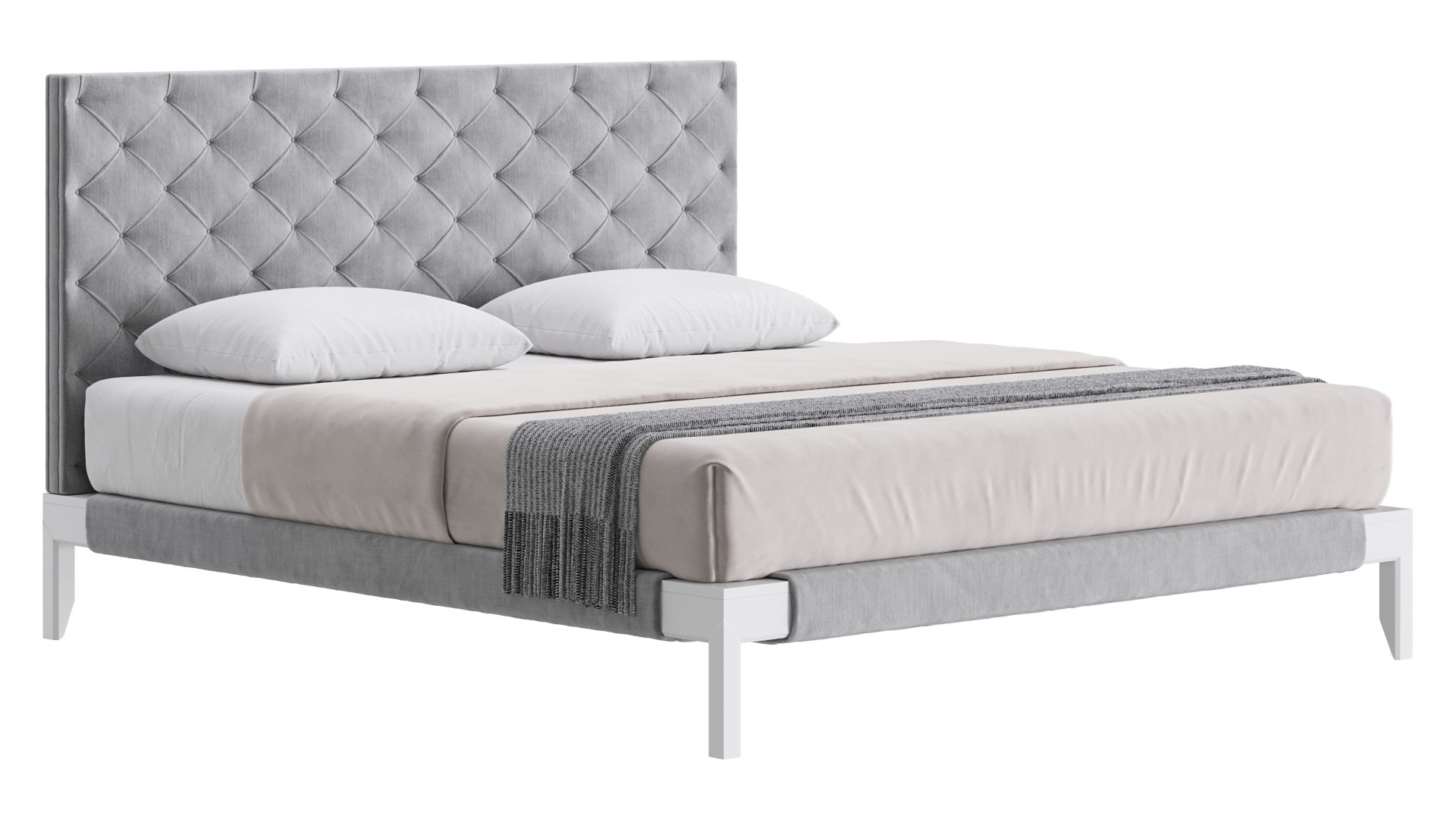 Cortina Bed 3D Model - TurboSquid 2191808