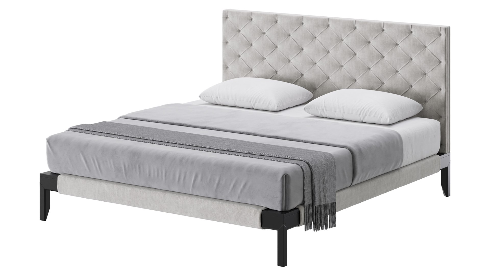Cortina Bed 3D Model - TurboSquid 2191808
