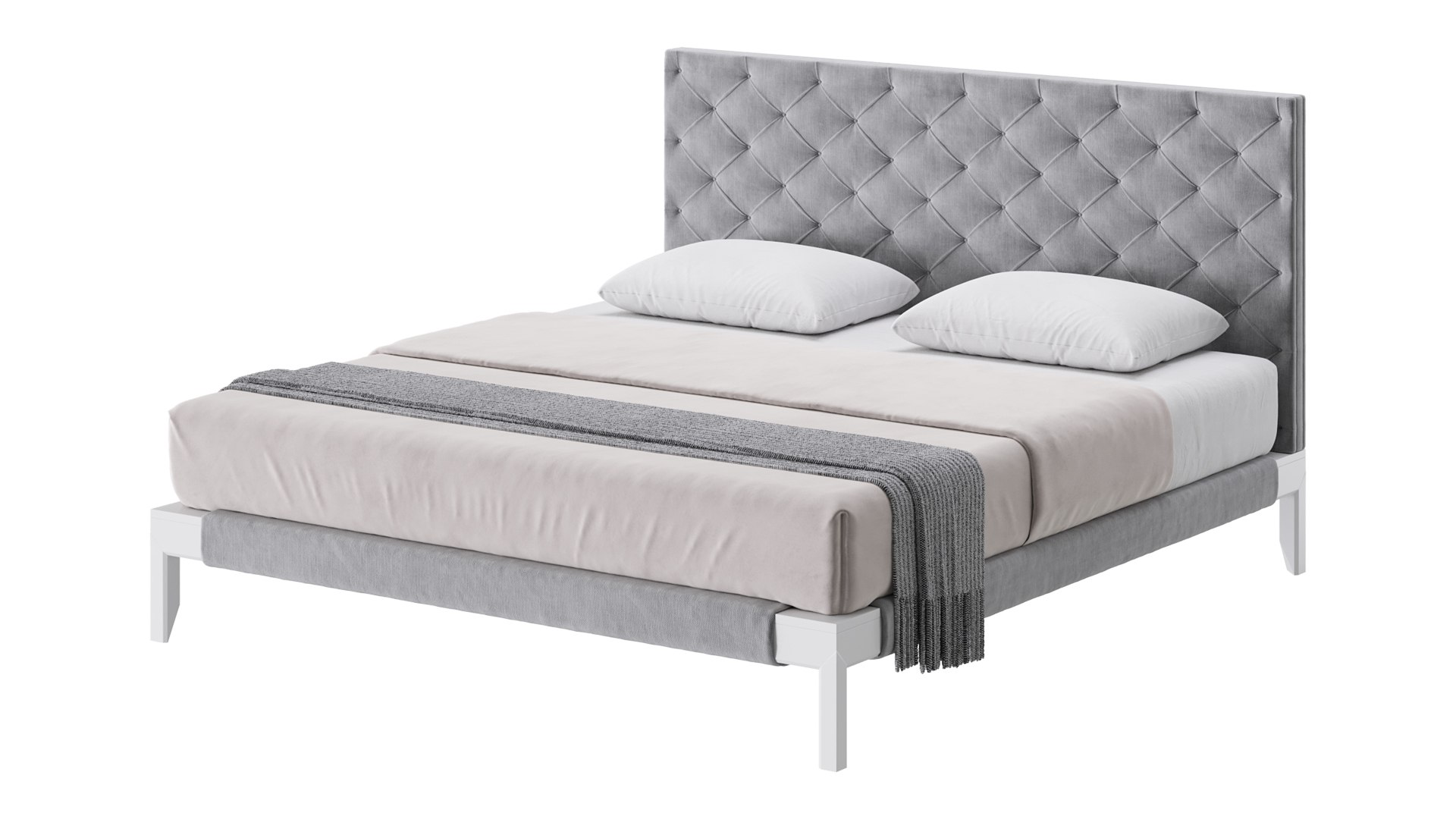 Cortina Bed 3D Model - TurboSquid 2191808