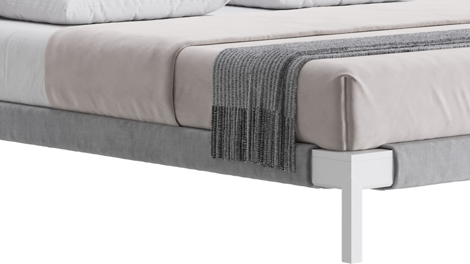 Cortina Bed 3D Model - TurboSquid 2191808