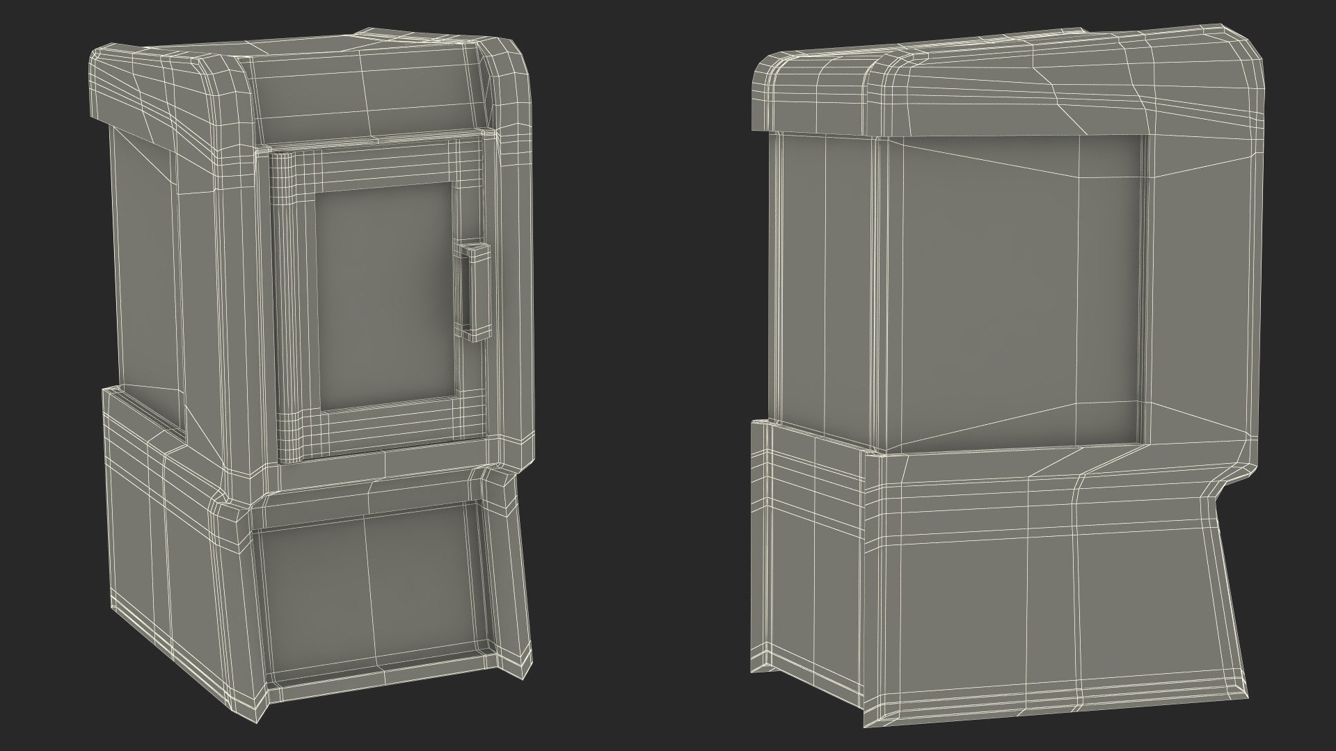 3D Free Weekly Newspaper Stand Model - TurboSquid 2237030