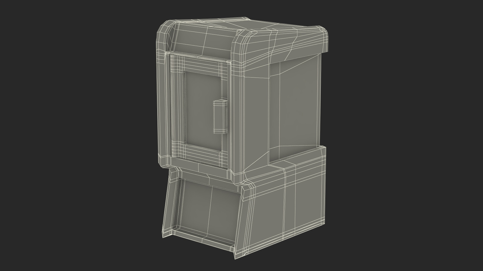 3D Free Weekly Newspaper Stand Model - TurboSquid 2237030