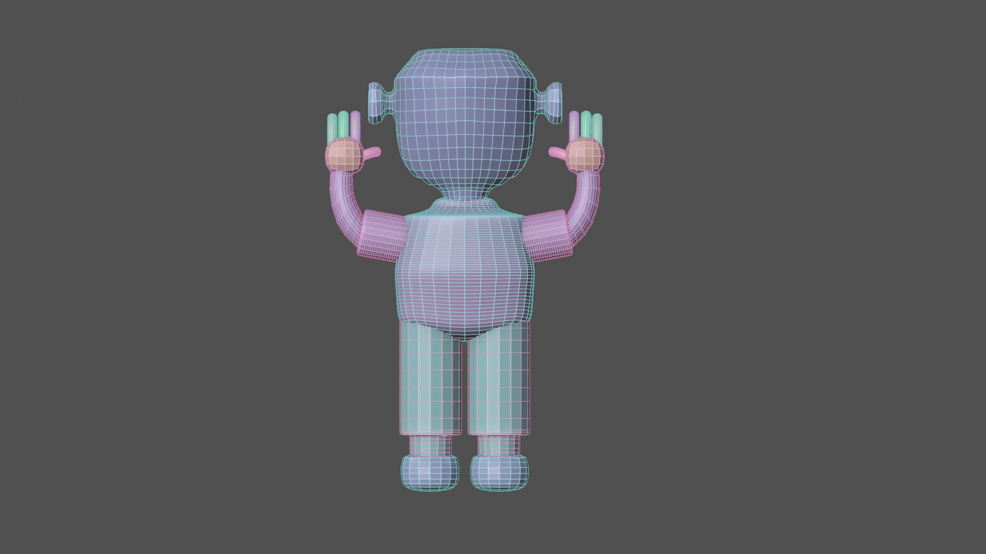 Base Mesh Zombi 3D Model - TurboSquid 2367469