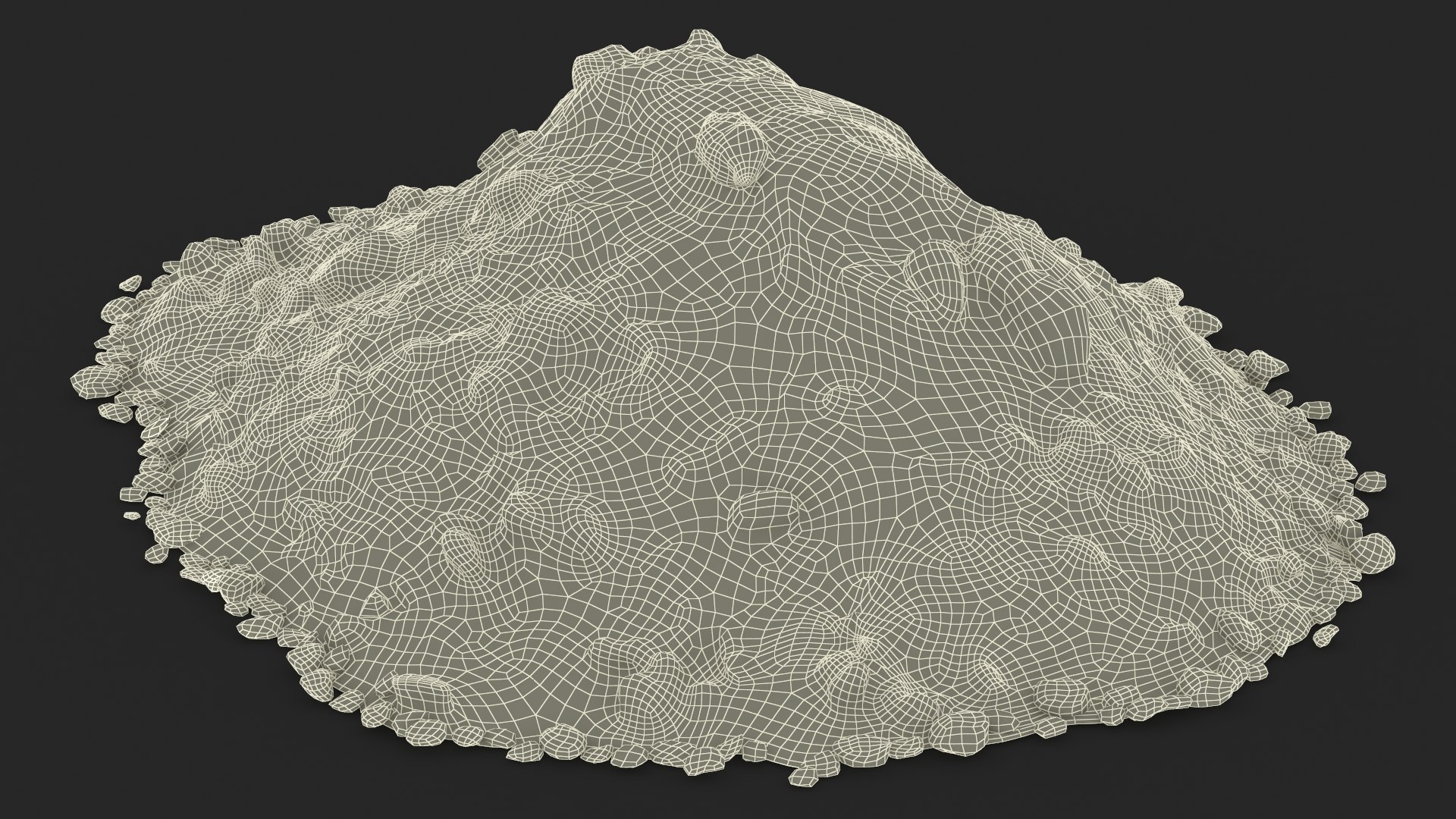 3D Model Pile Of Soil - TurboSquid 2373985