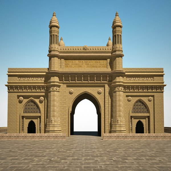 Gateway Of India 3D Models for Download | TurboSquid