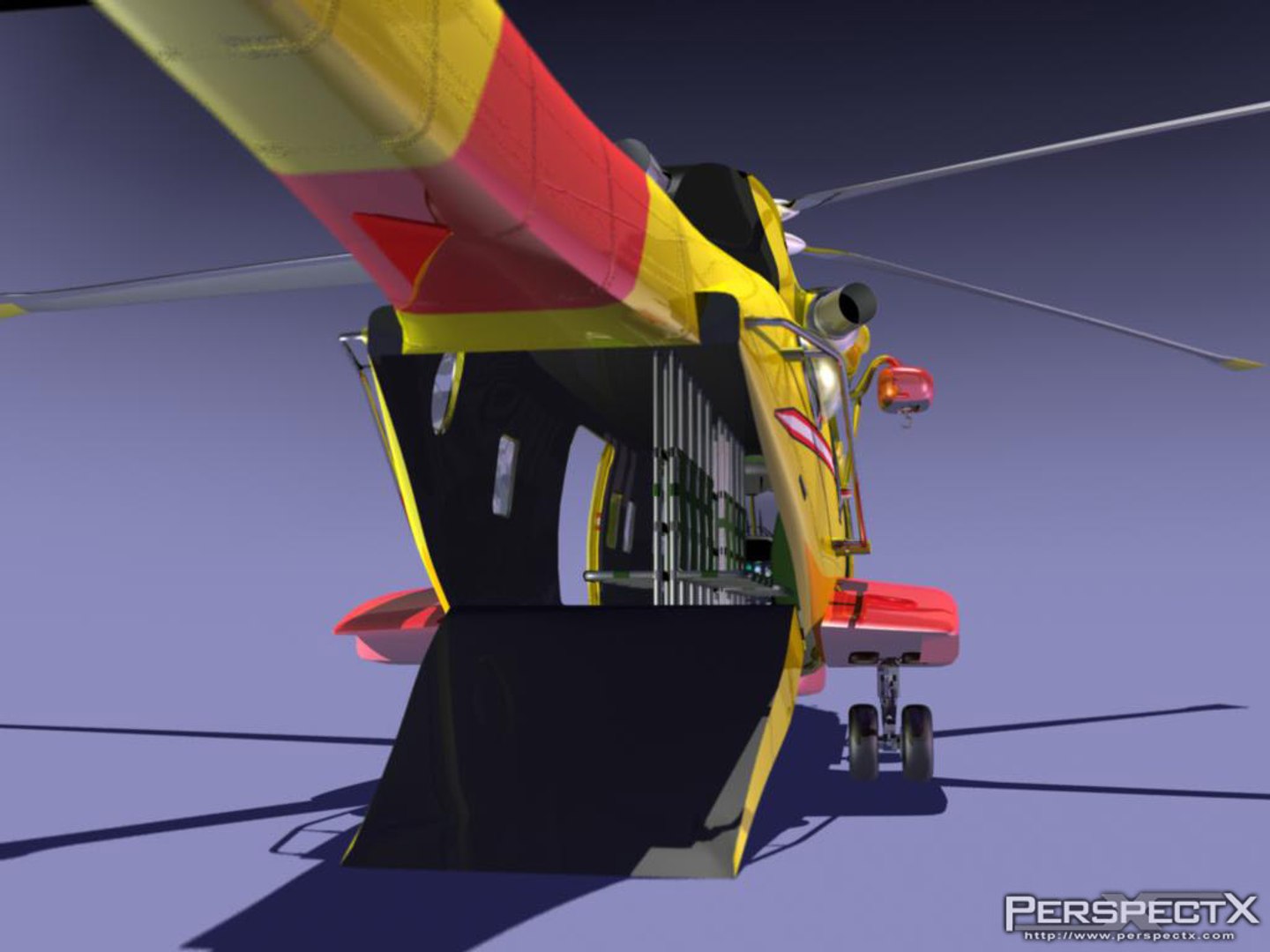 Ch-149 Cormorant Helicopter 3d Max