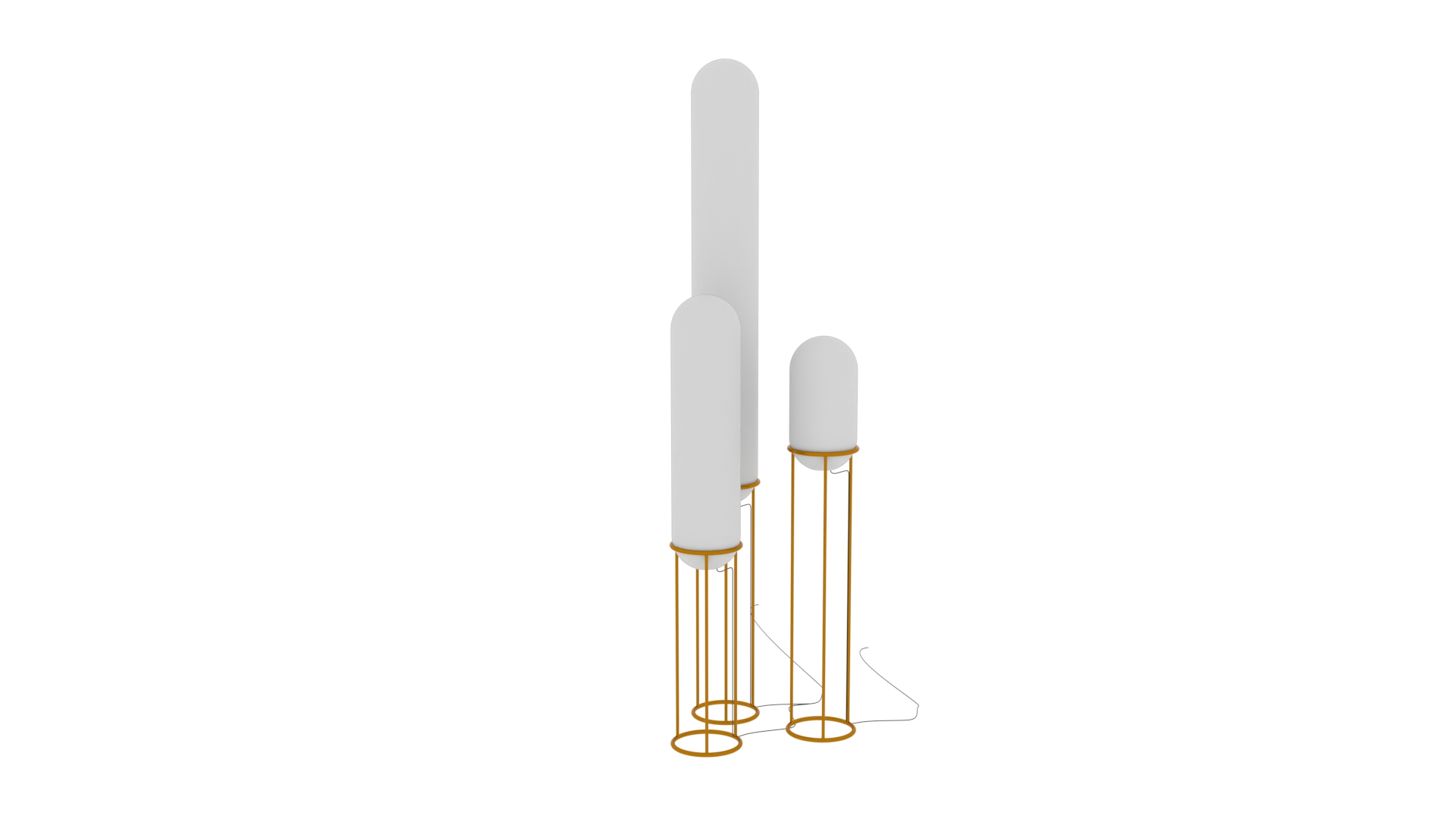 3D tubular Lamps - TurboSquid 2032071
