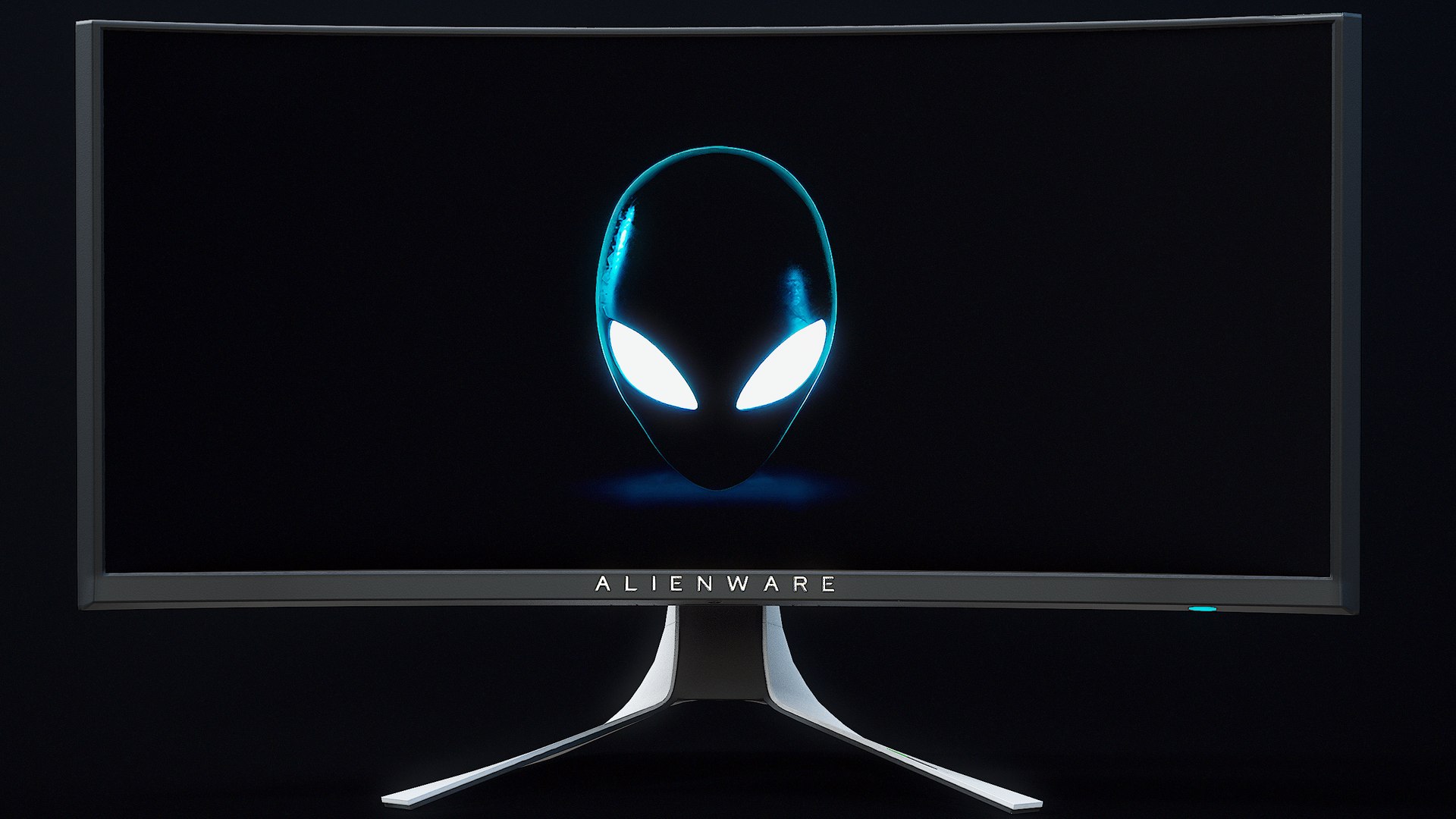 Alienware Gaming Monitor PBR 3D Model - TurboSquid 1947687