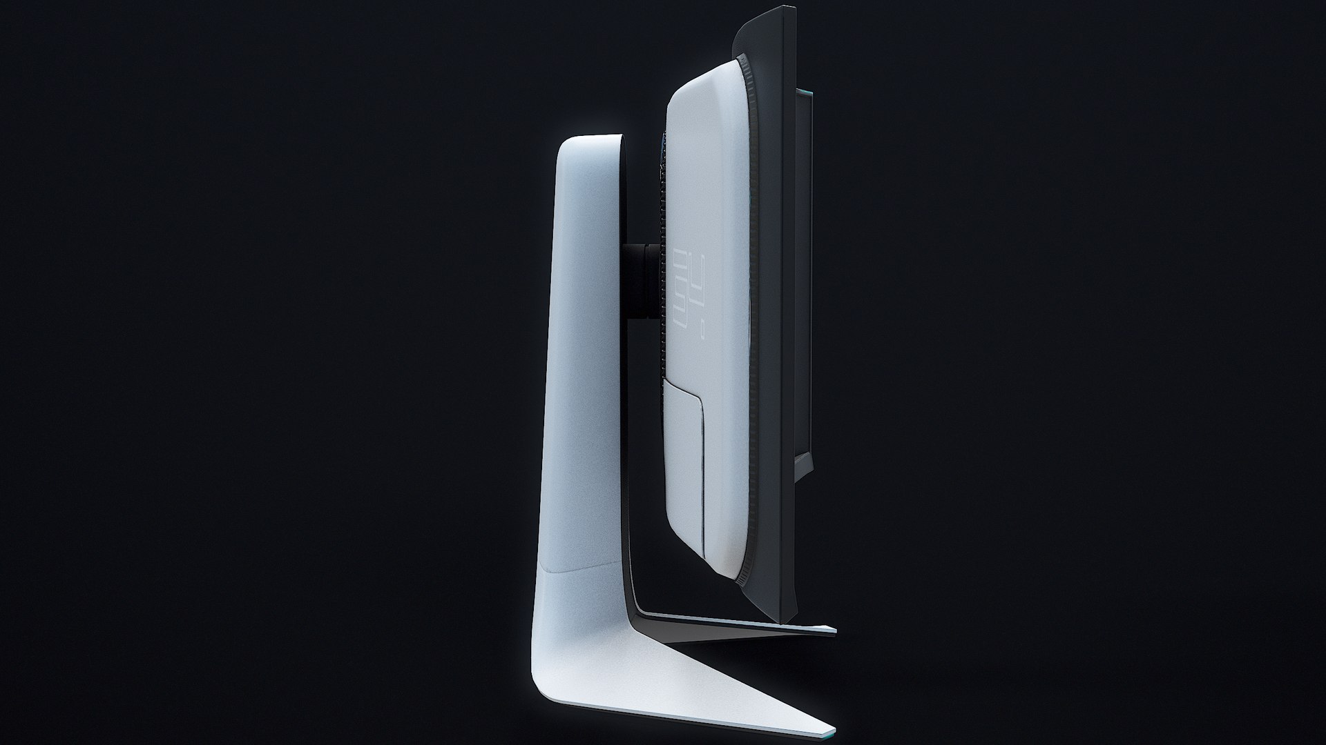 Alienware Gaming Monitor PBR 3D Model - TurboSquid 1947687