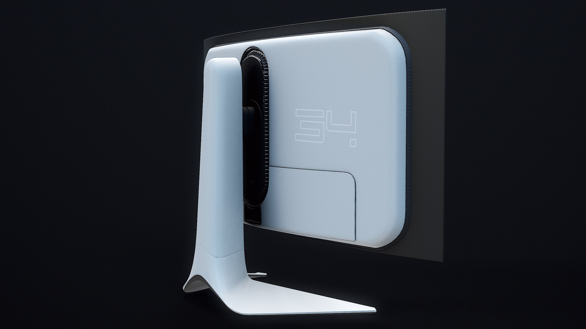 Alienware Gaming Monitor PBR 3D Model - TurboSquid 1947687