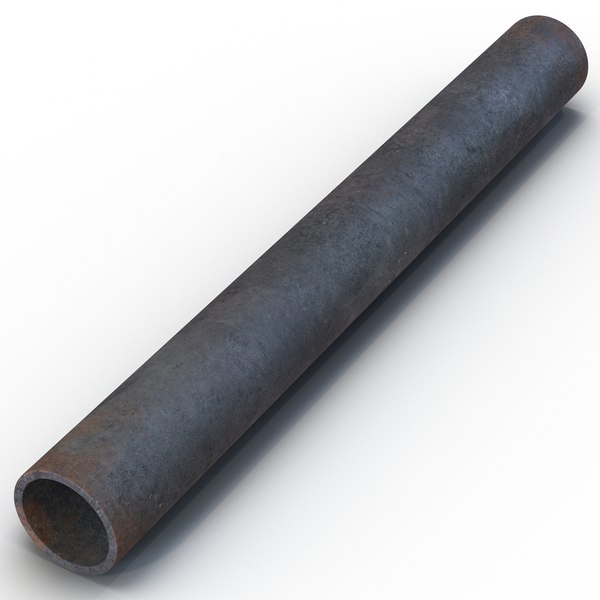 iron pipe modeled 3d model