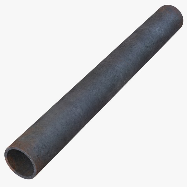 iron pipe modeled 3d model
